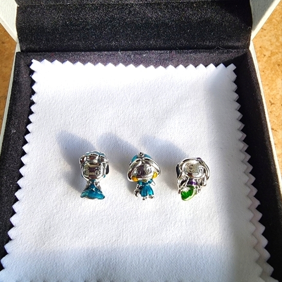 Pandora | Jewelry | New Sterling Silver Pandora Disney Princess Bundle ...
